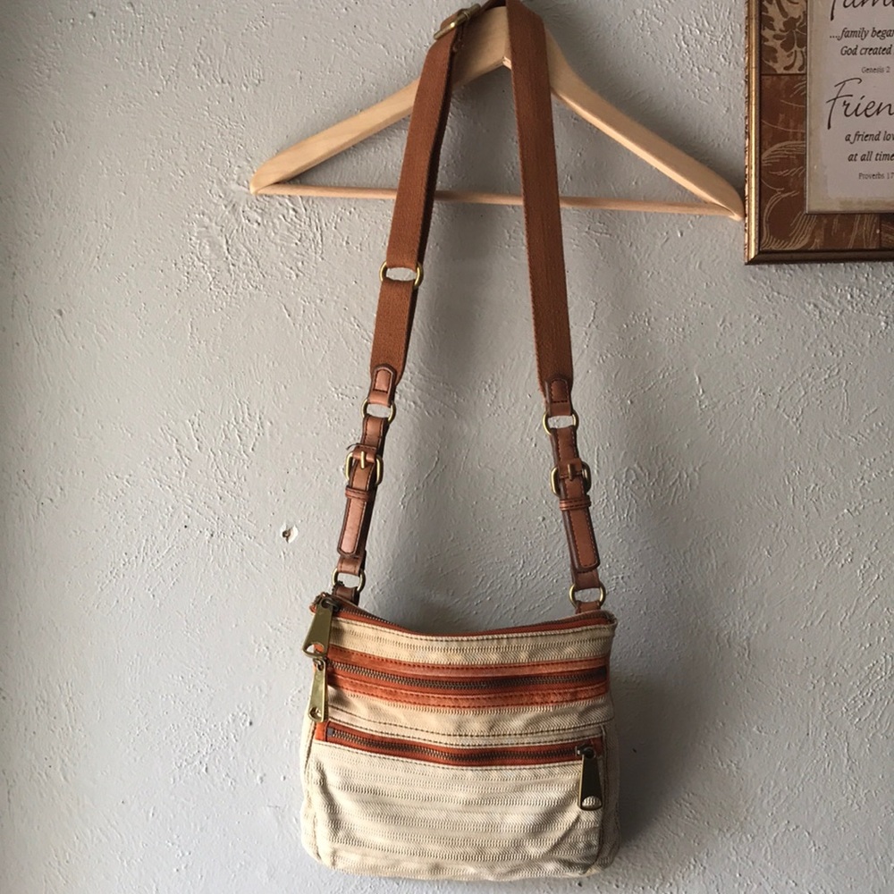 Fossil Explorer Crossbody Bag - Gem